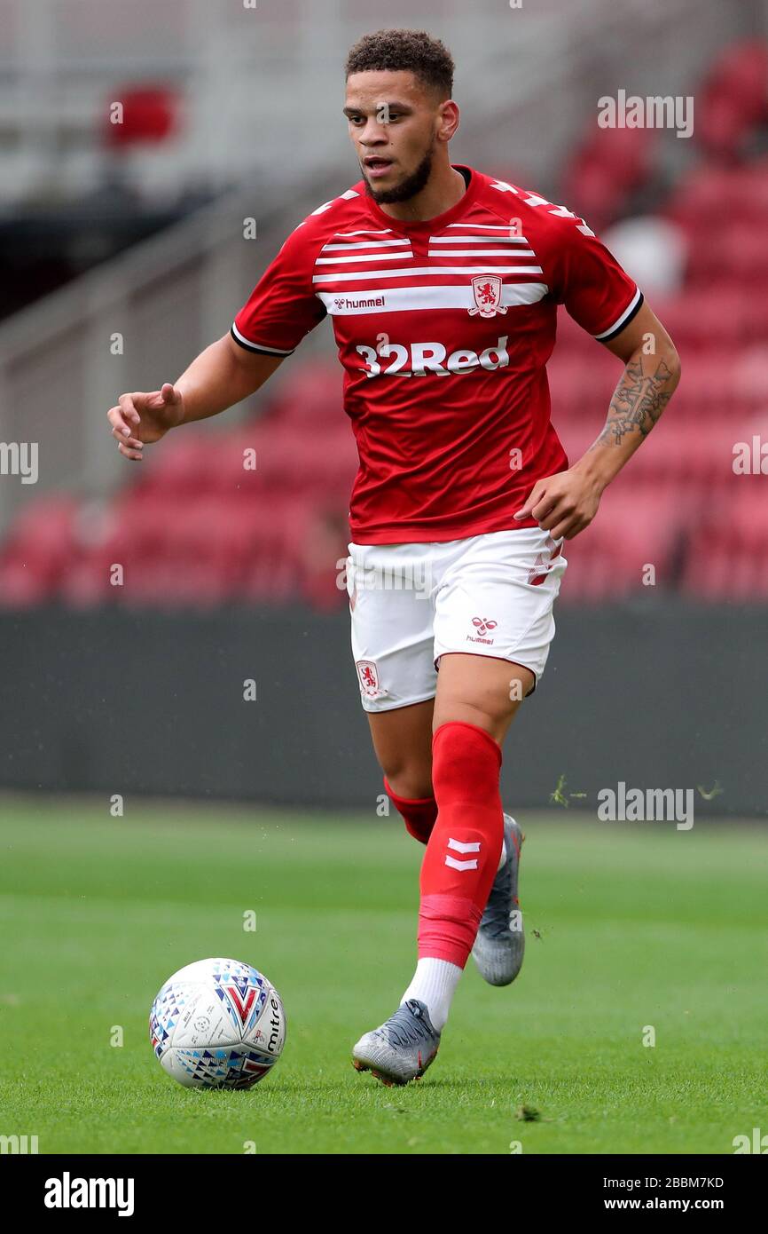 Middlesbrough's Marcus Browne Stock Photo - Alamy