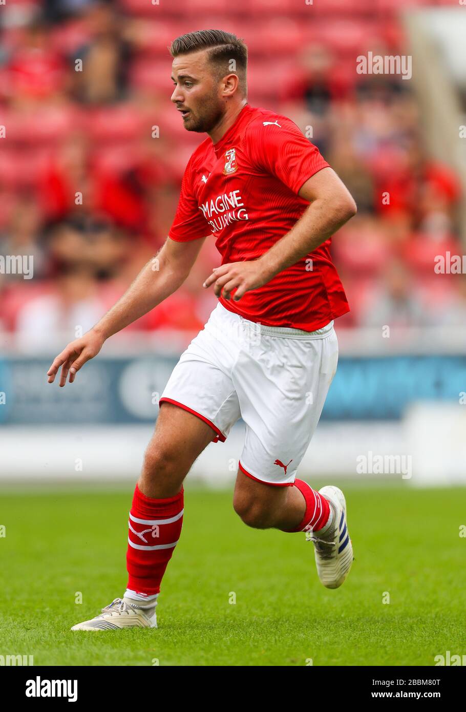 Swindon Town's Jordan Lyden during the Pre-Season Friendly match at the ...