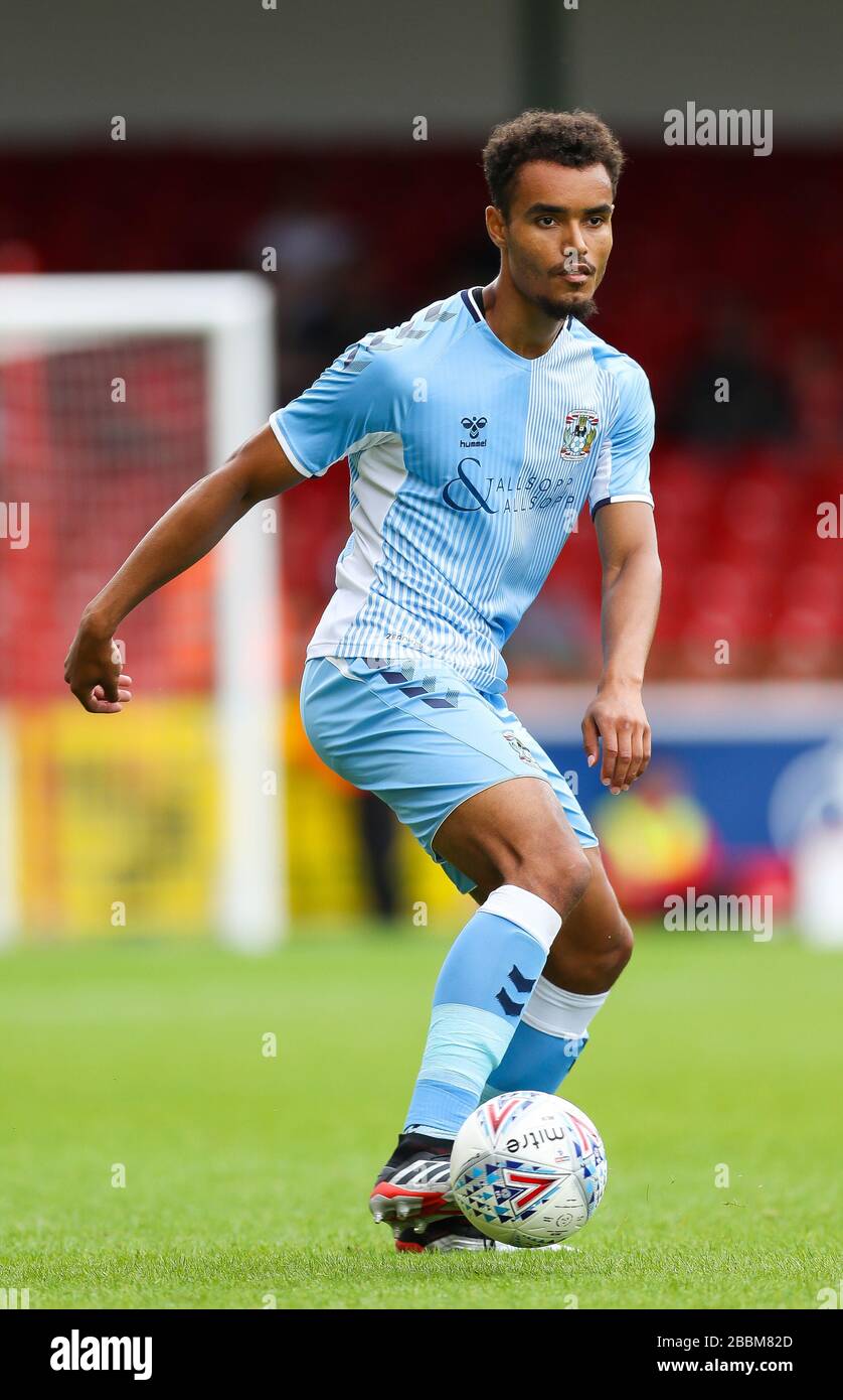 Coventry City's Josh Pask during the Pre-Season Friendly match at the ...