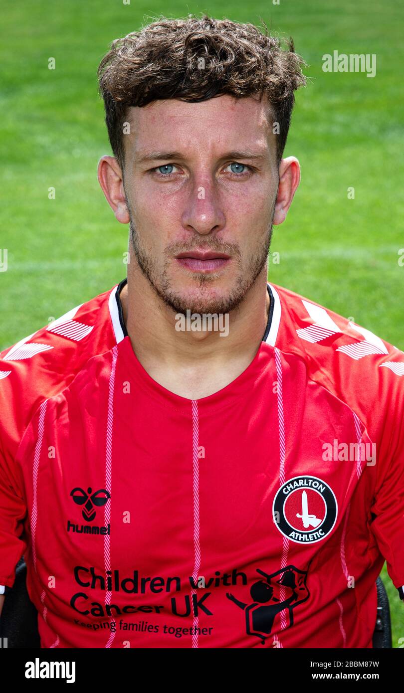 Charlton Athletic's Jason Pearce Stock Photo - Alamy