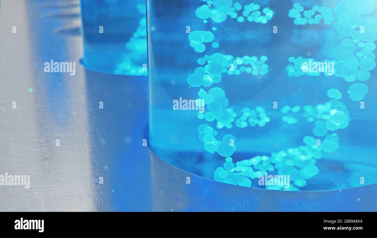 DNA molecule, its structure. Concept human genome. DNA molecule with ...