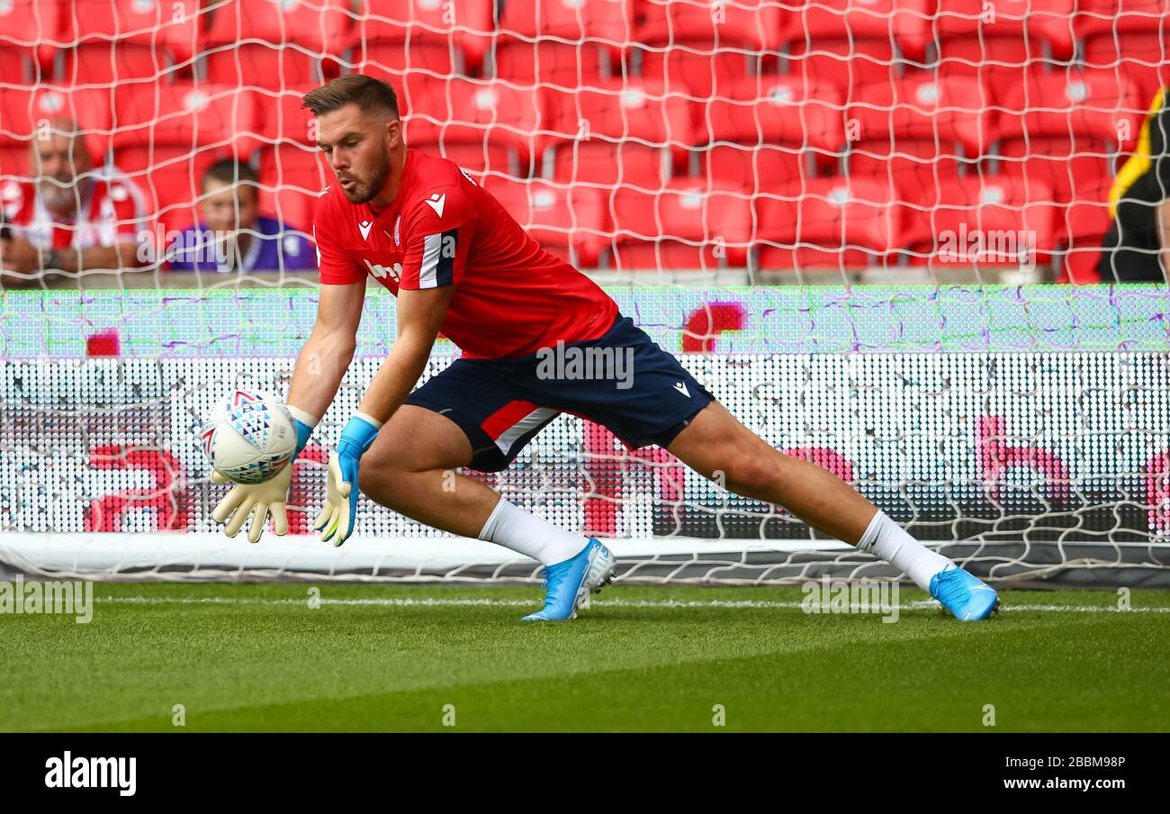 Stoke City goalkeeper Jack Butland Stock Photo - Alamy