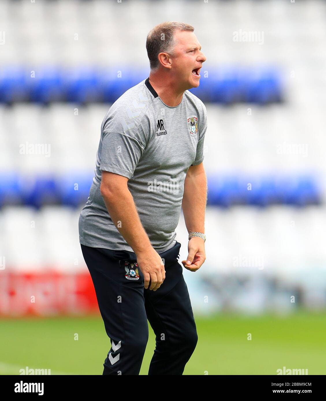 Coventry City manager Mark Robbins Stock Photo - Alamy