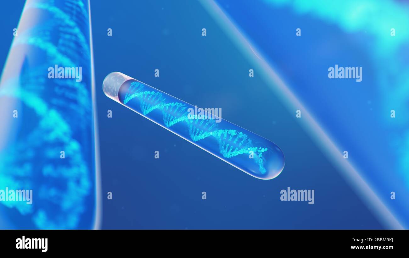 DNA molecule, its structure. Concept human genome. DNA molecule with ...