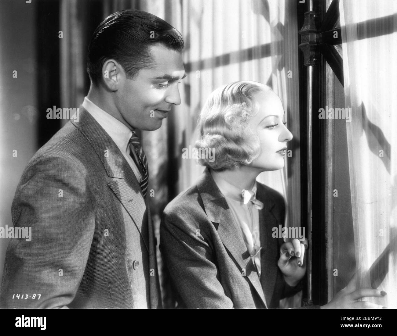 CLARK GABLE and CAROLE LOMBARD in NO MAN OF HER OWN 1932 director ...
