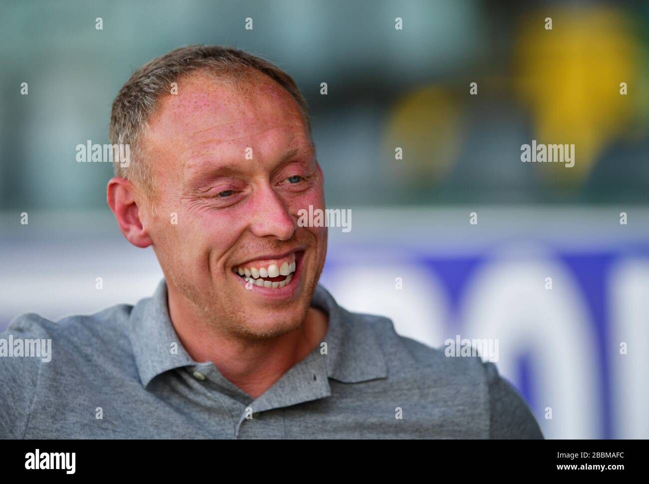 Swansea City's head coach Steve Copper Stock Photo - Alamy