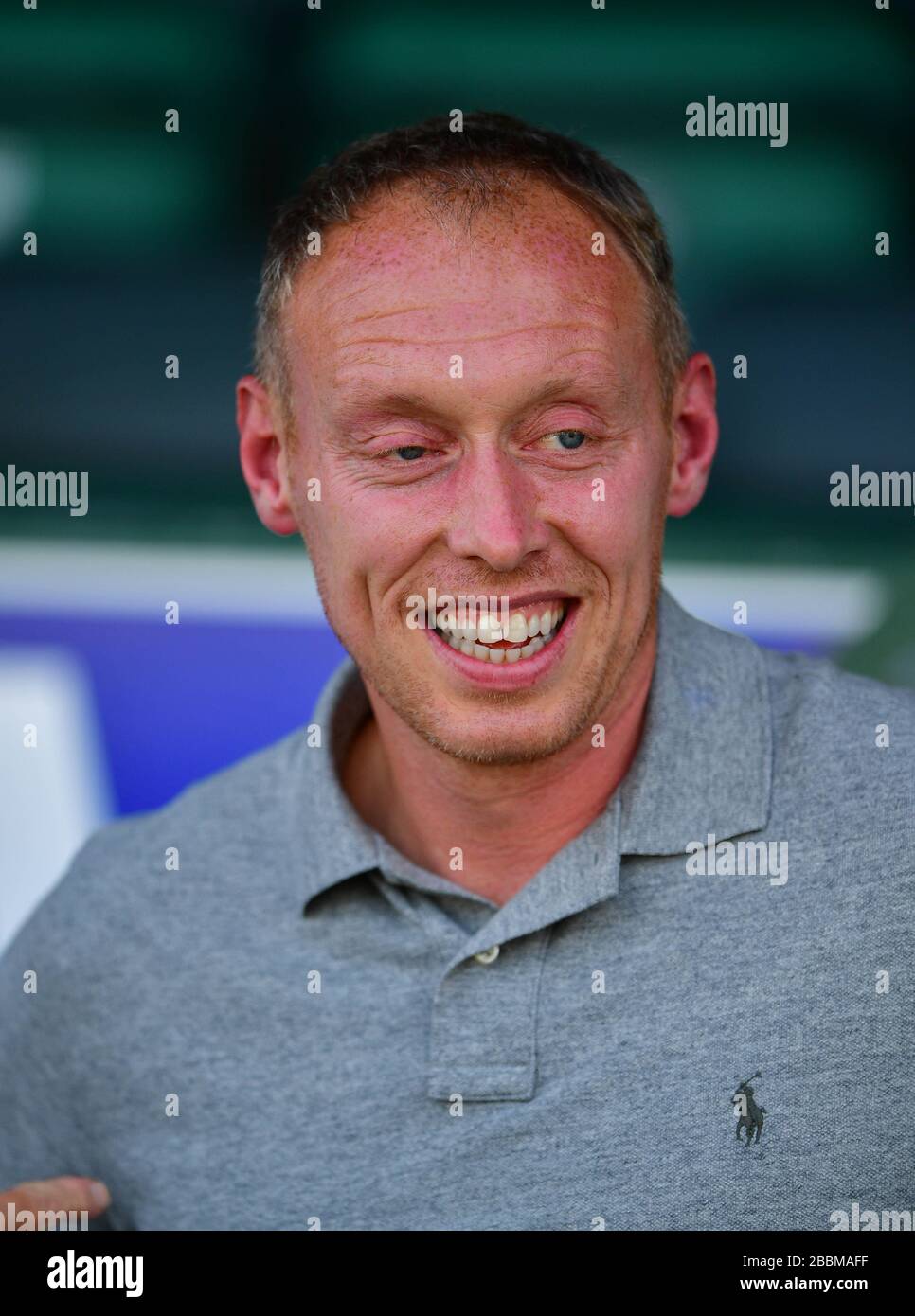 Swansea City's head coach Steve Copper Stock Photo - Alamy