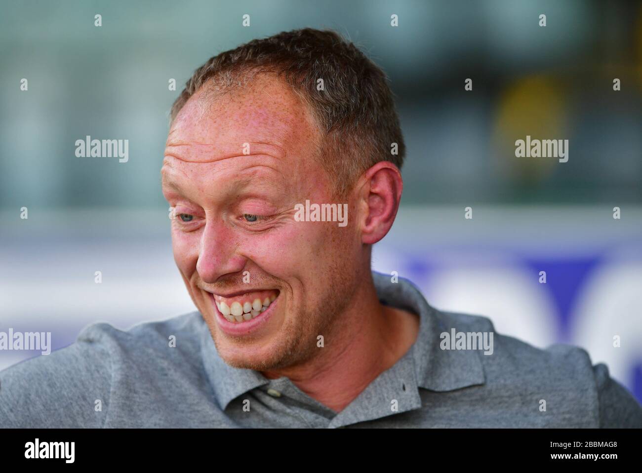 Swansea City's head coach Steve Copper Stock Photo - Alamy