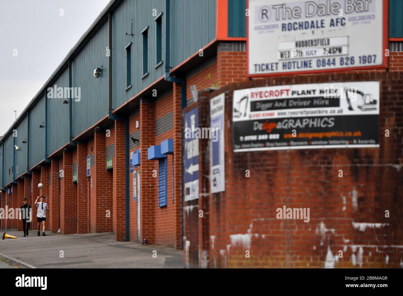 General view of the Crown Oil Arena Stock Photo - Alamy