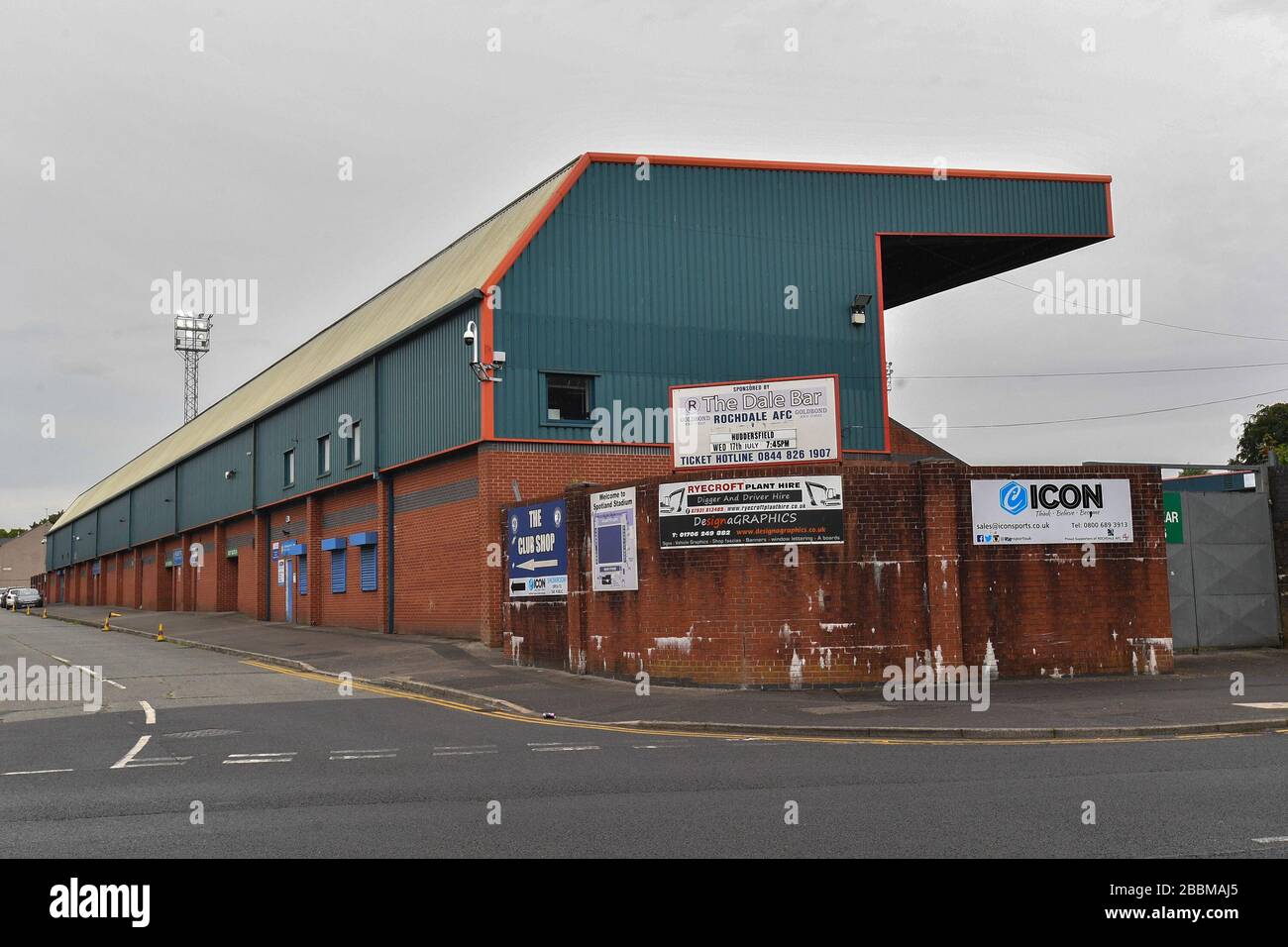 General view of the Crown Oil Arena Stock Photo - Alamy