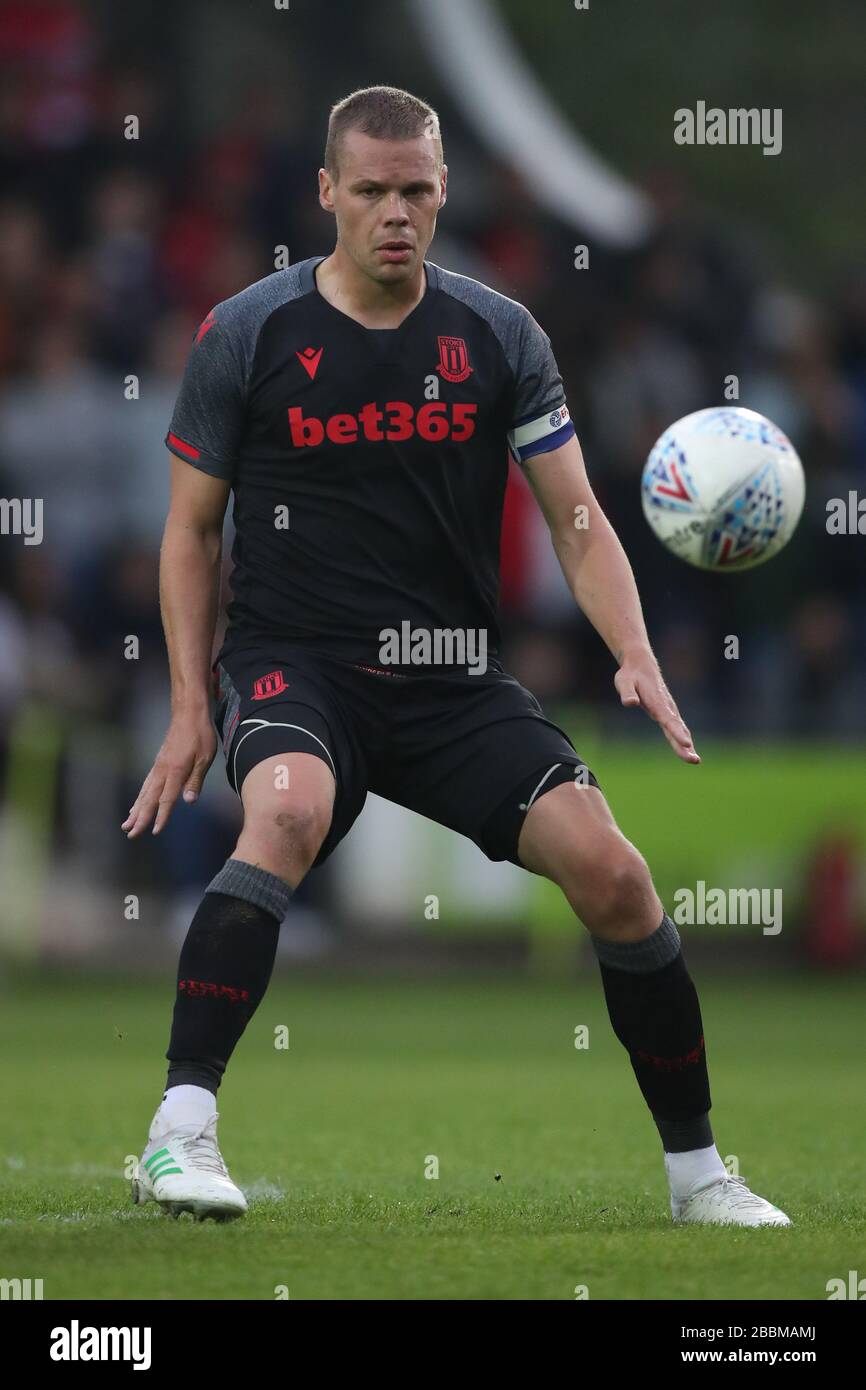 Stoke City's Ryan Shawcross Stock Photo - Alamy