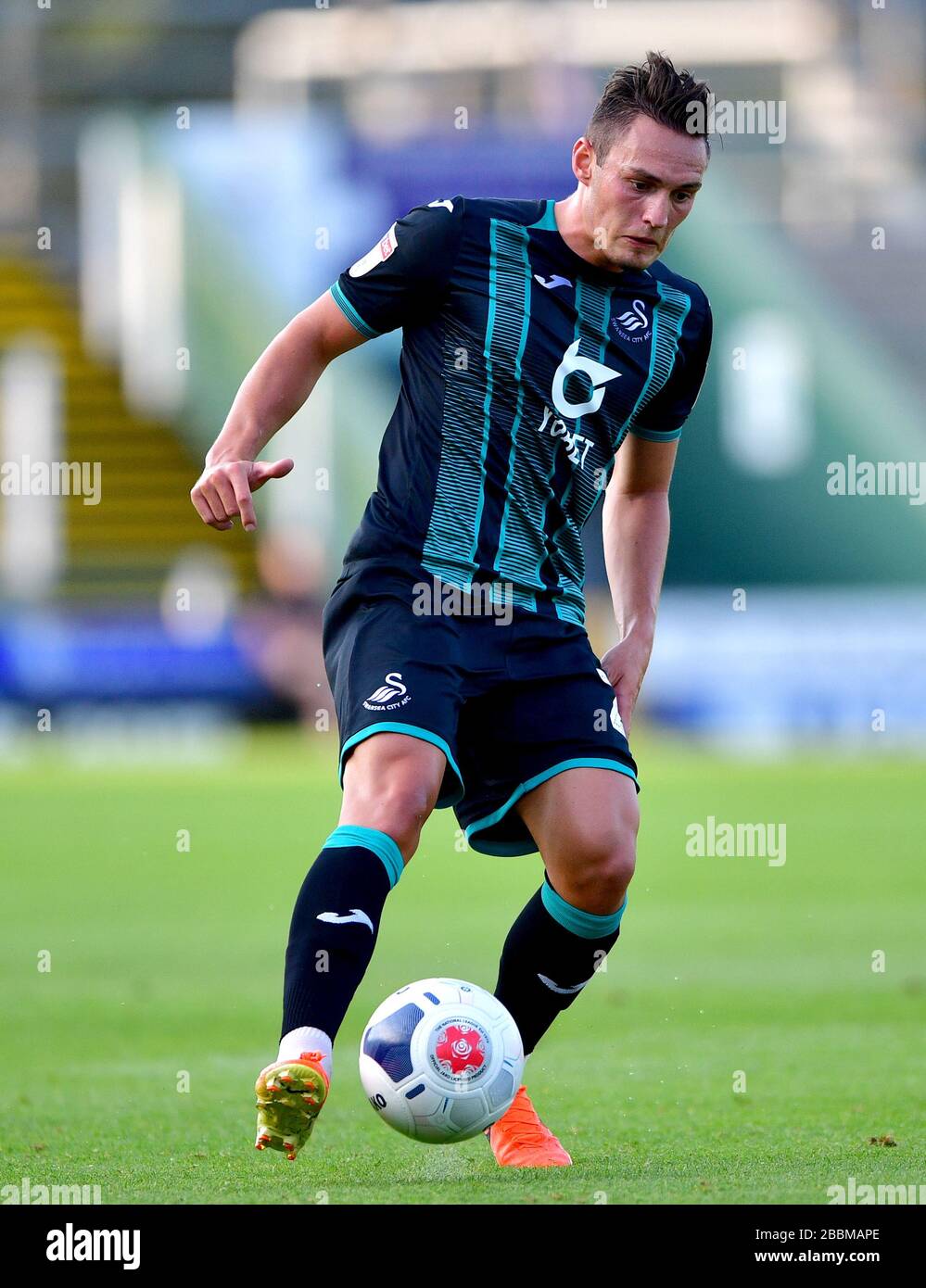 Swansea City's Connor Roberts in action Stock Photo - Alamy
