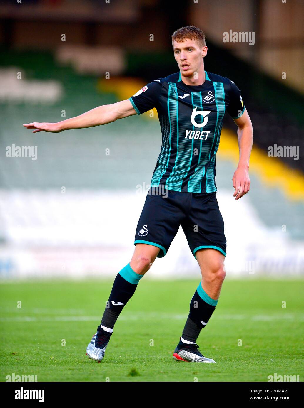 Swansea City's Jay Fulton in action Stock Photo - Alamy