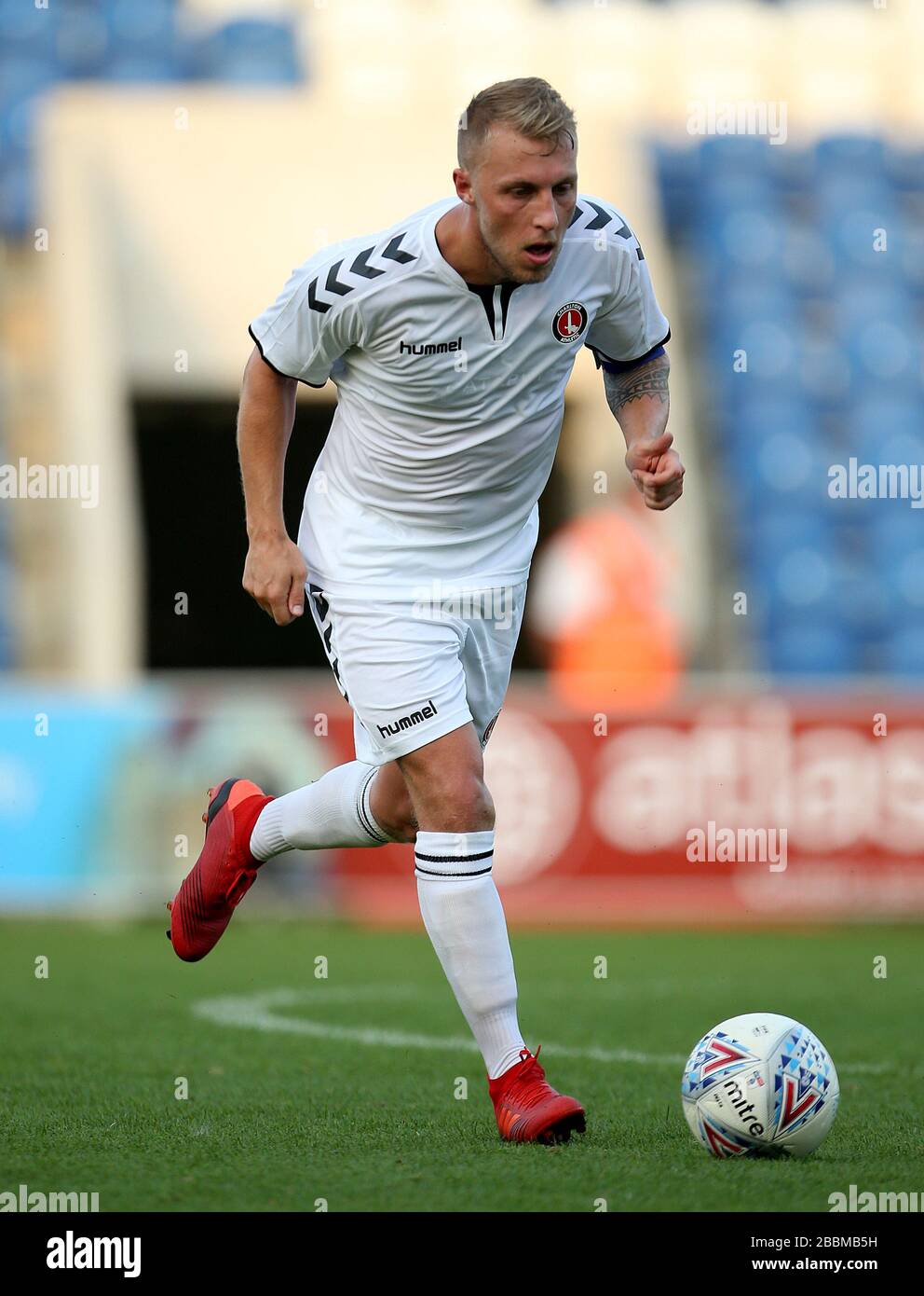 Charlton Athletic's Chris Solly in action Stock Photo - Alamy