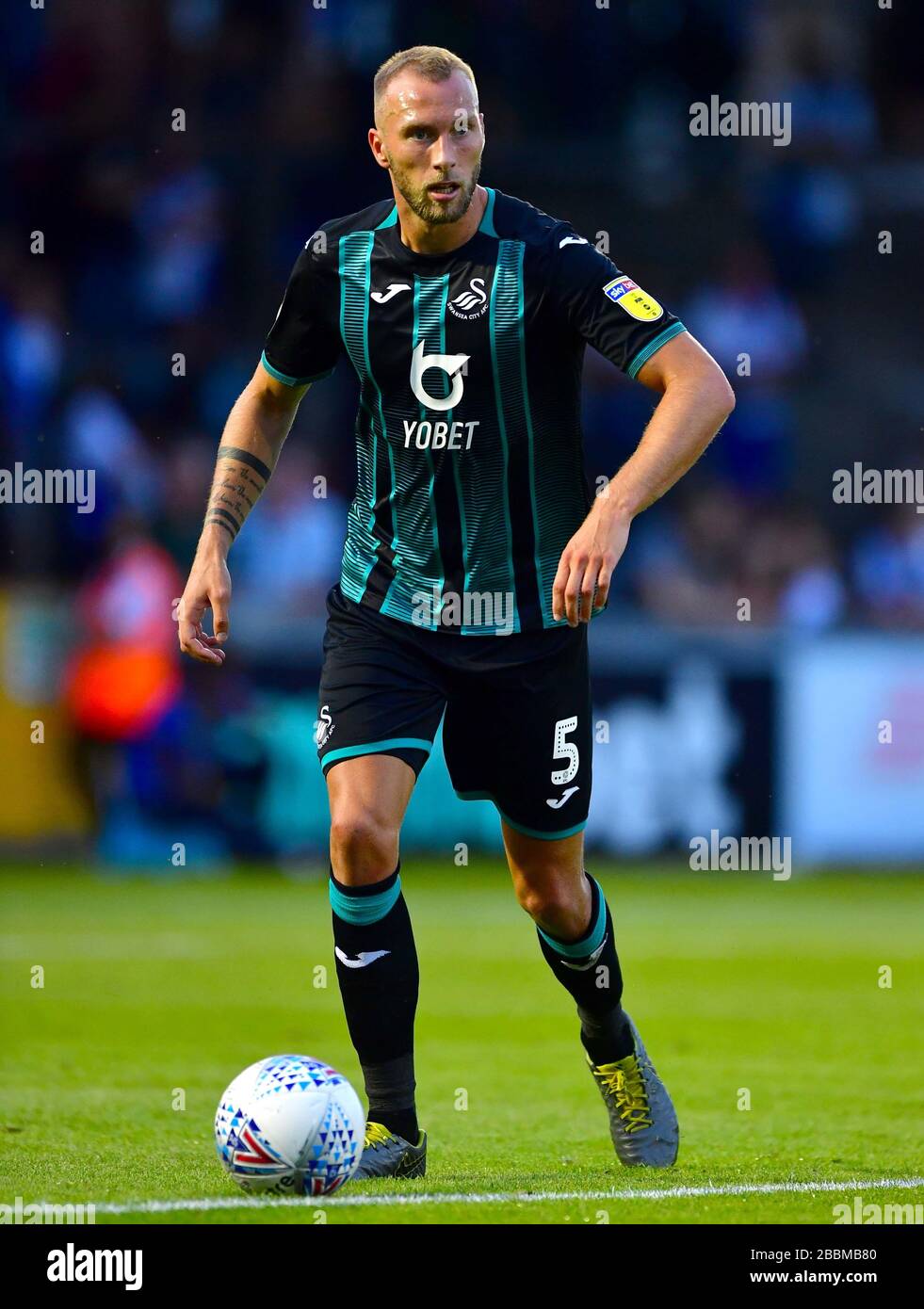 Swansea City's Mike Van Der Hoorn Stock Photo - Alamy