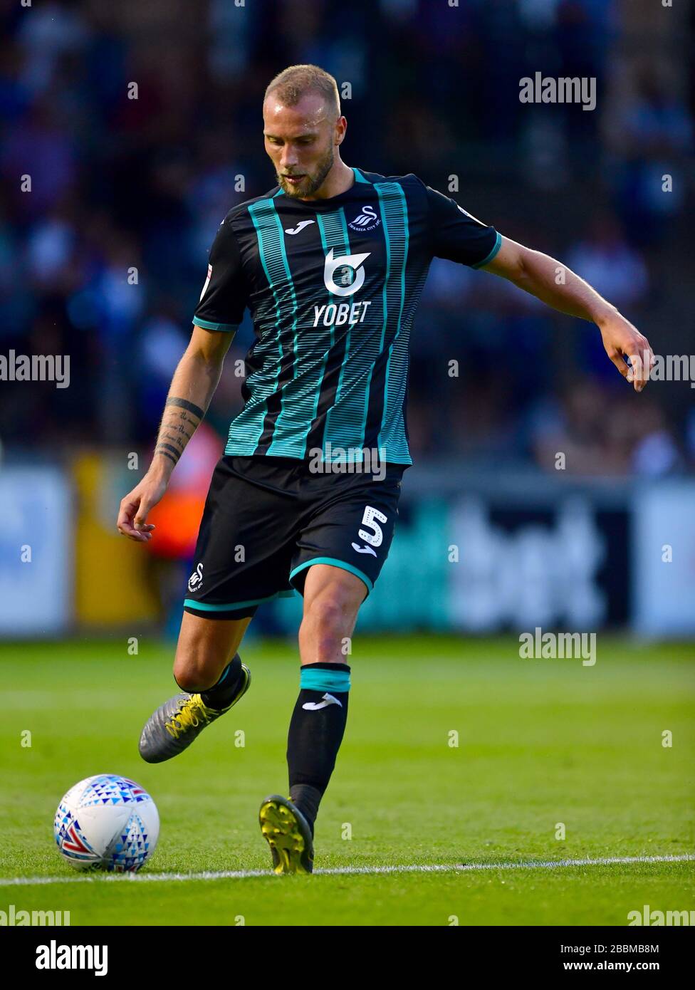 Swansea City's Mike Van Der Hoorn Stock Photo - Alamy