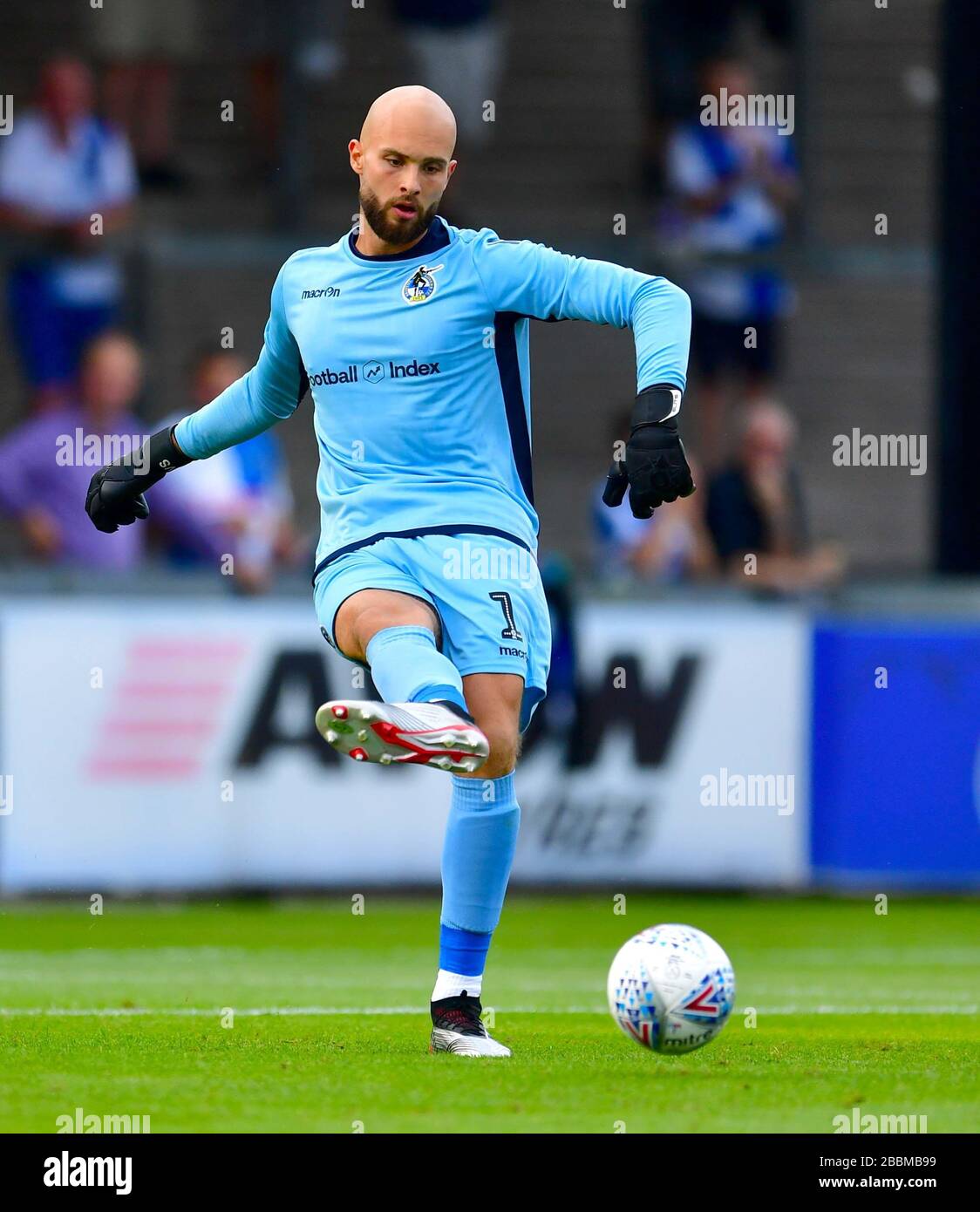 Bristol Rovers' goalkeeper Jordi van Stappershoef Stock Photo - Alamy