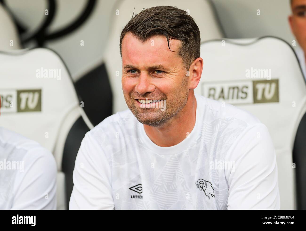 Derby County's goal keeping coach Shay Given during the Pre-Season ...