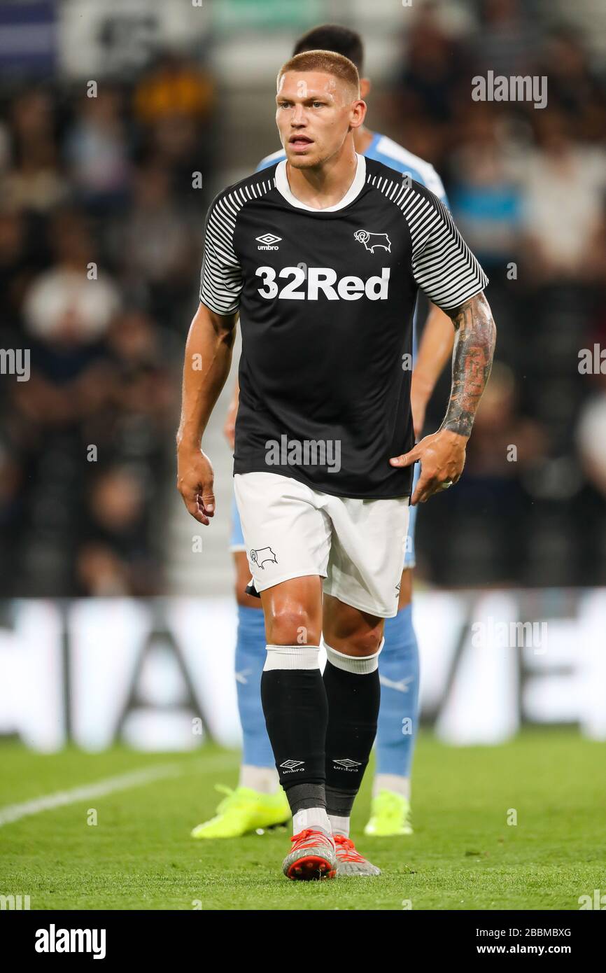 Derby County's Martyn Waghorn during the Pre-Season Friendly at Pride ...