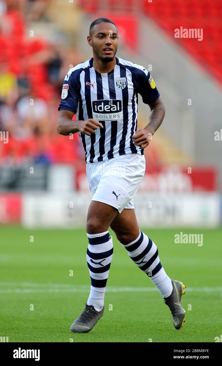 Kenneth Zohore, West Bromwich Albion Stock Photo - Alamy