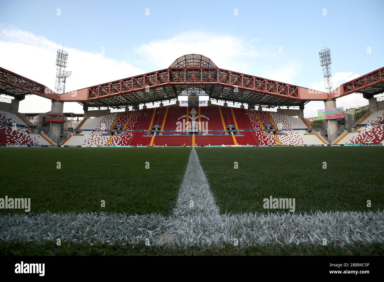 A view of the Nereo Rocco stadium before the gamev Stock Photo - Alamy