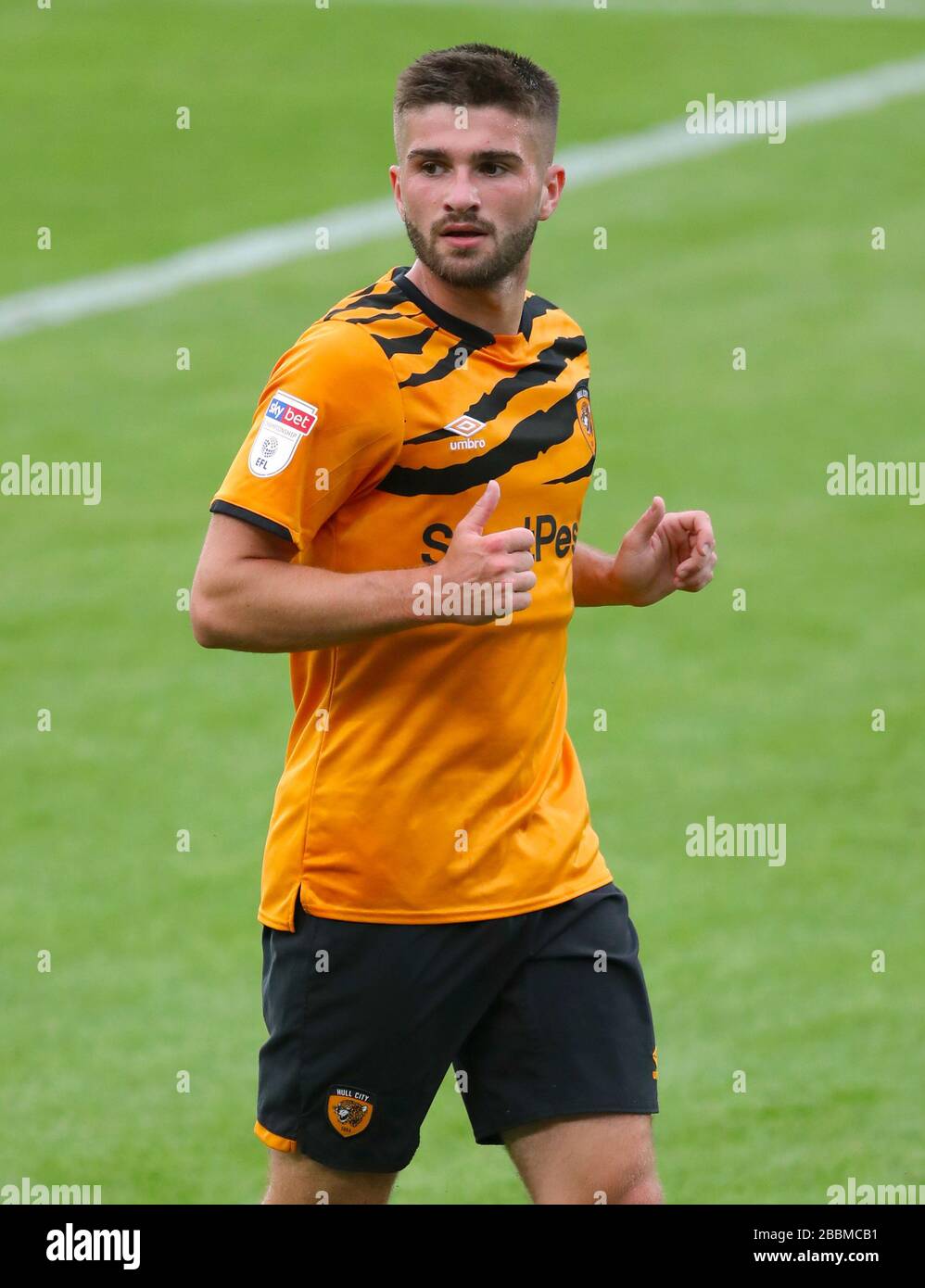 Hull City's Brandon Fleming Stock Photo - Alamy