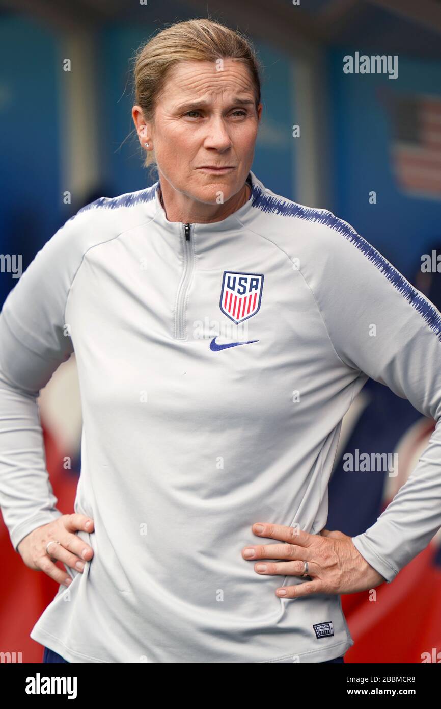 USA head coach Jill Ellis Stock Photo - Alamy