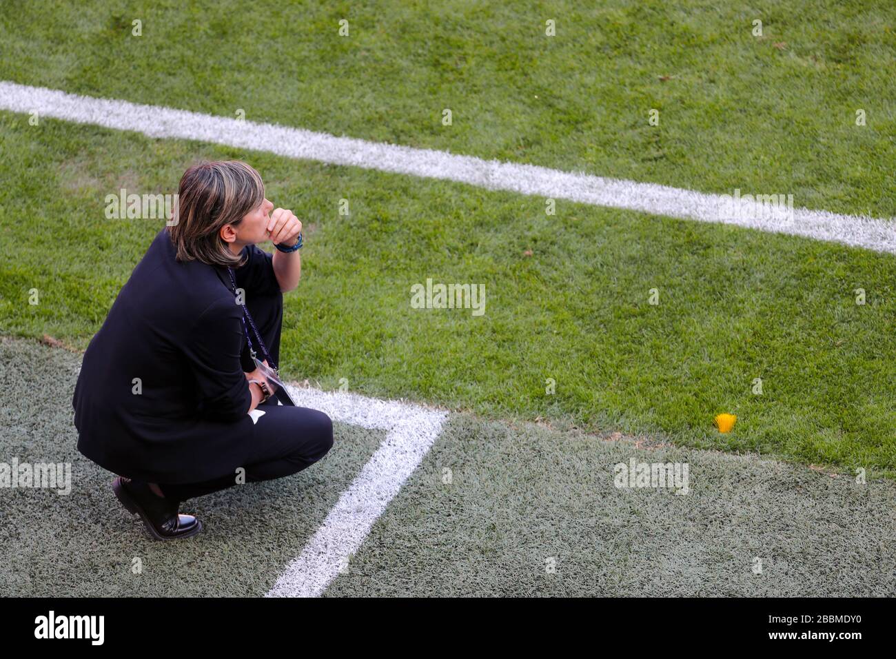 Italy head coach Milena Bertolini Stock Photo - Alamy