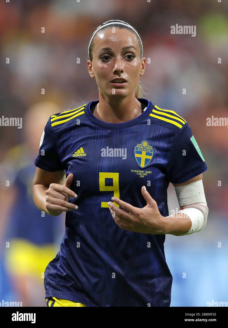 Sweden's Kosovare Asllani Stock Photo - Alamy