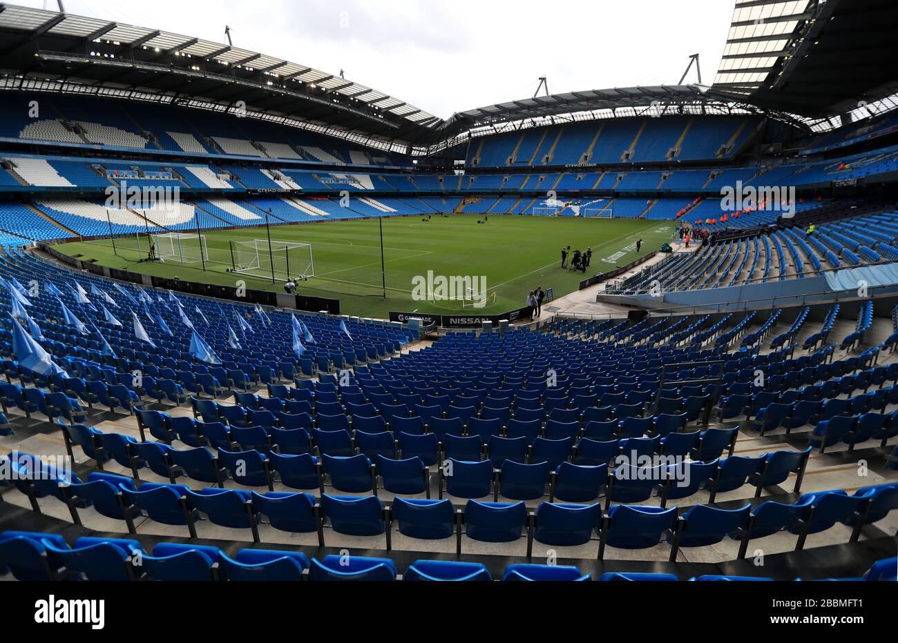 A general view of the Etihad Stadium Stock Photo - Alamy