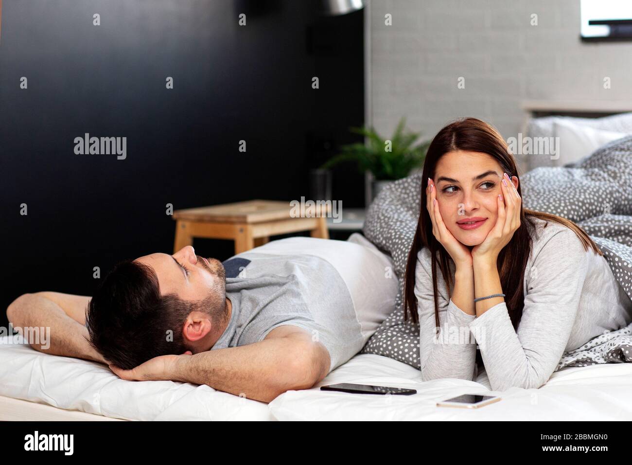 Female sleep kitchen hi-res stock photography and images - Alamy