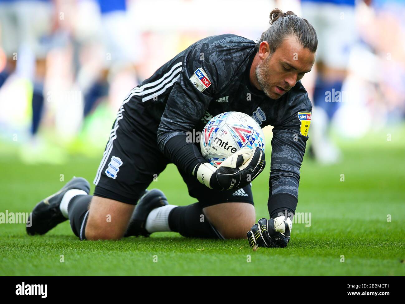 Birmingham City goalkeeper Lee Camps during the Sky Bet Championship at ...