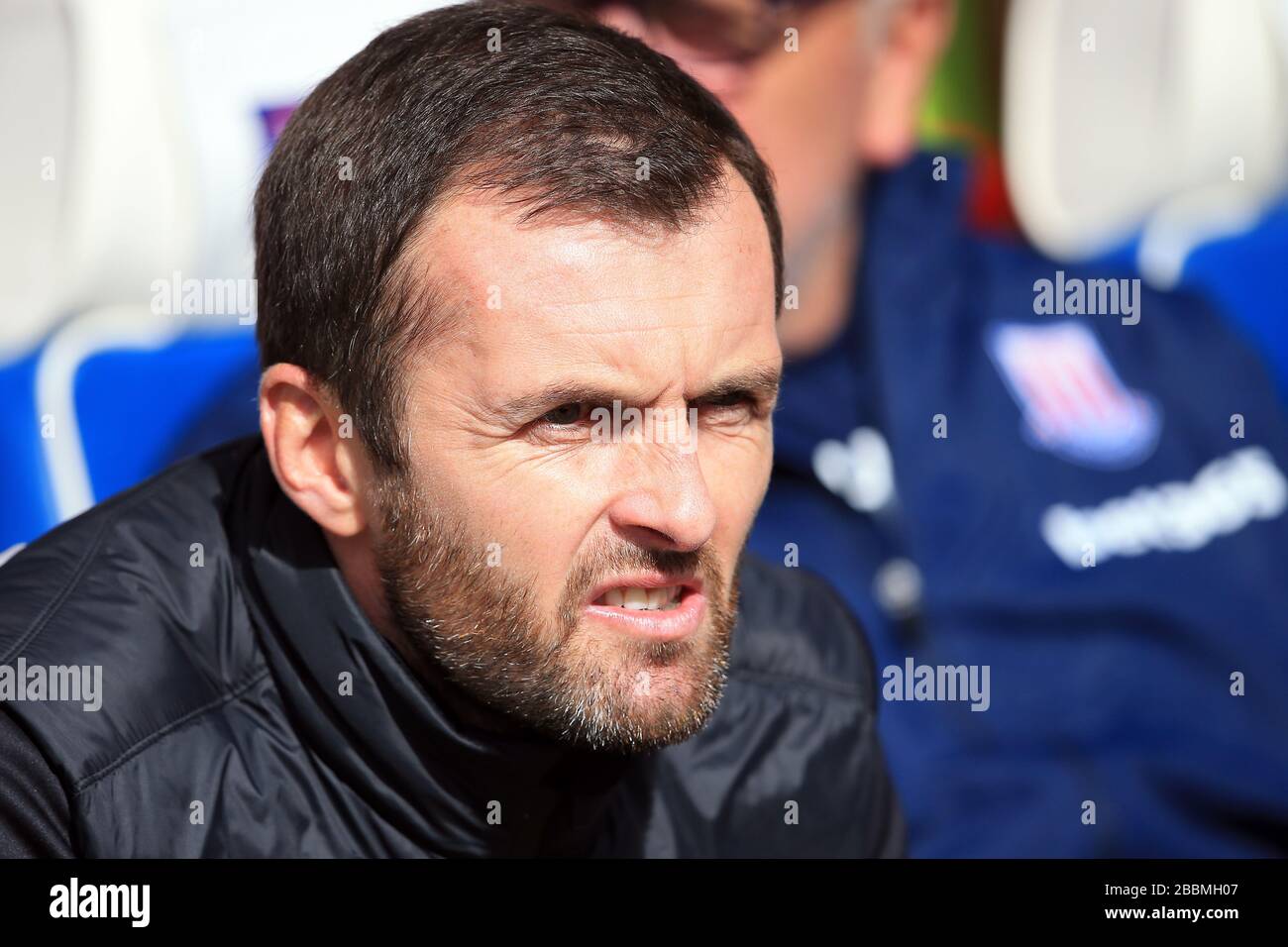 Stoke City manager Nathan Jones Stock Photo - Alamy