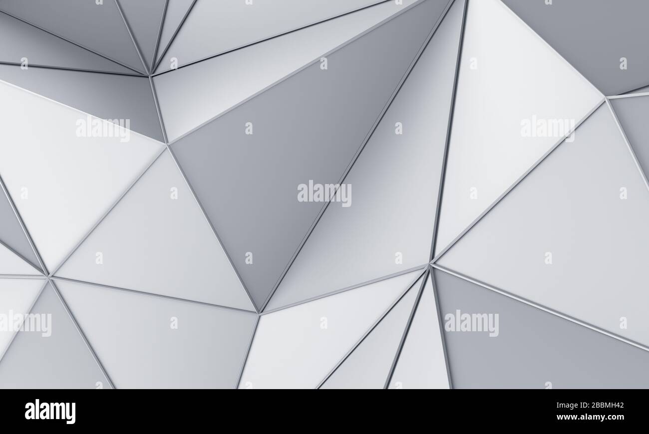 Abstract 3d render, geometric background, modern design Stock Photo - Alamy
