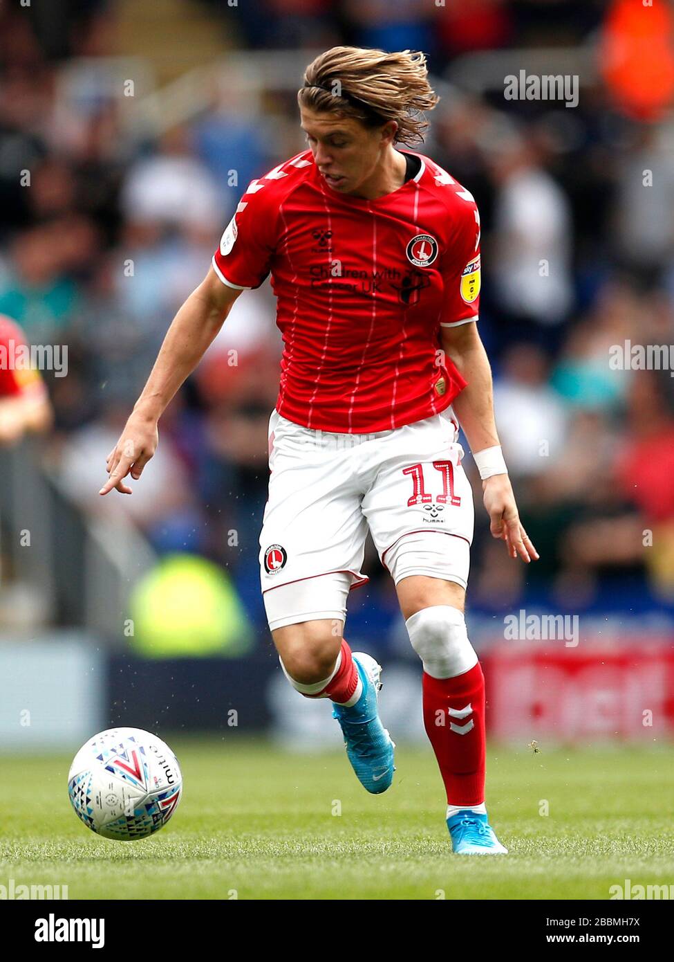 Charlton Athletic's Conor Gallagher in action Stock Photo - Alamy