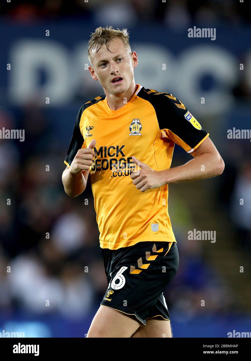 Cambridge United's Harry Darling Stock Photo - Alamy