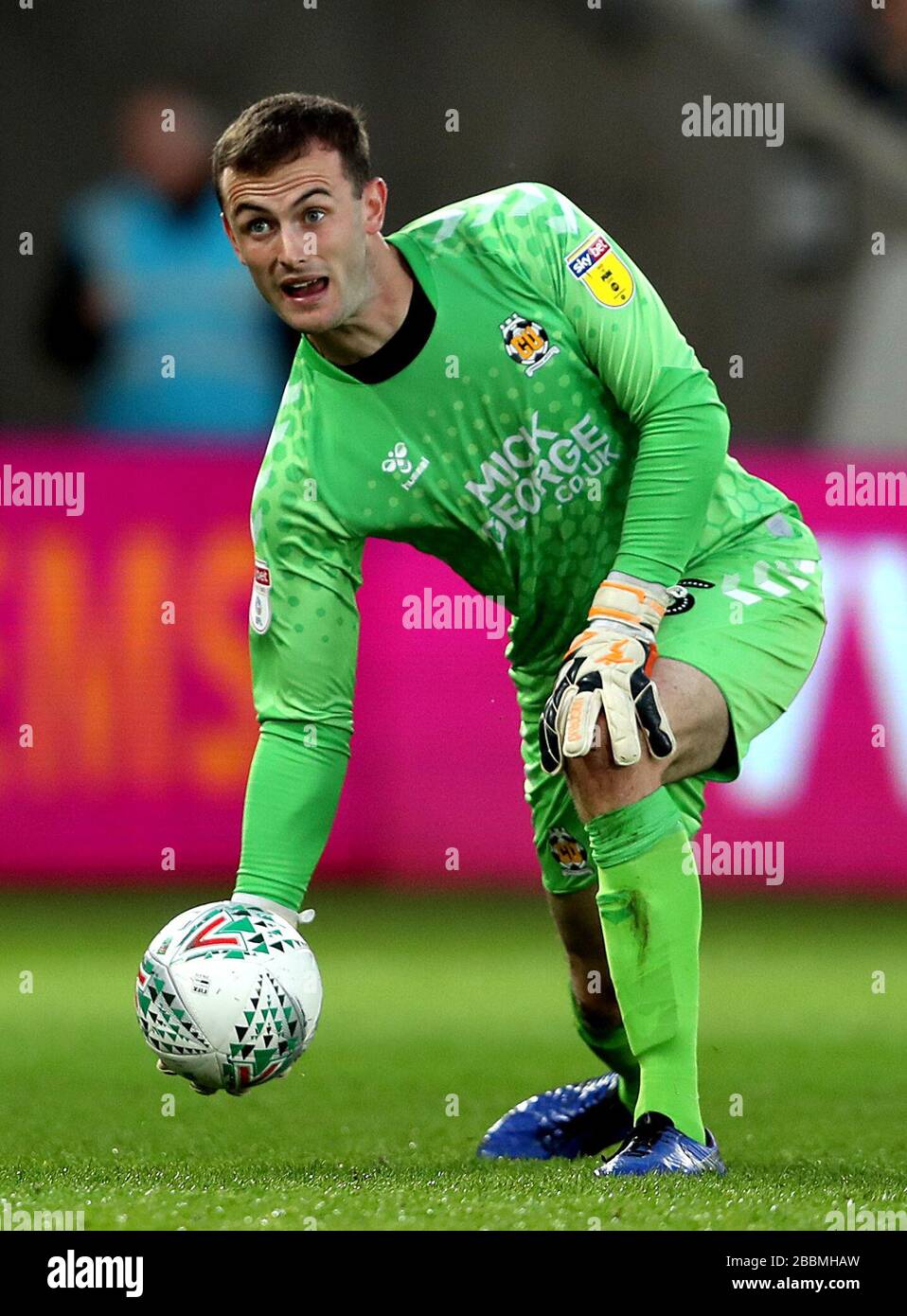 Cambridge United's Callum Burton Stock Photo - Alamy