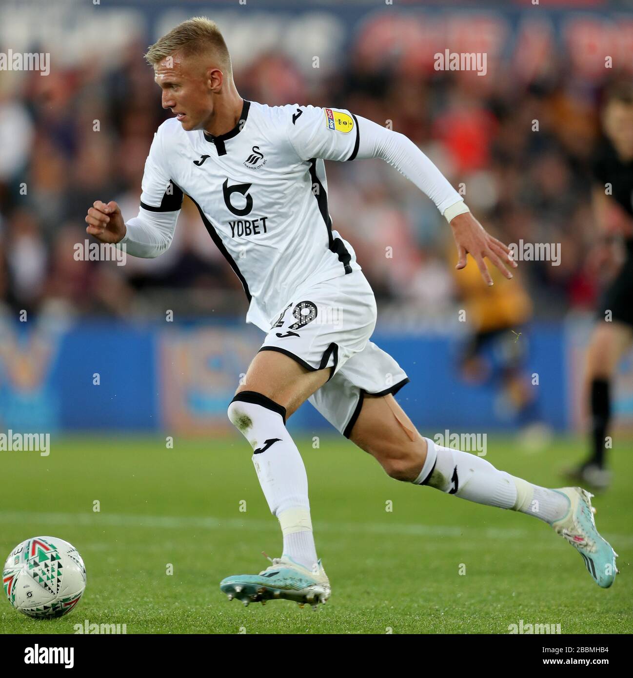Swansea City's Sam Surridge Stock Photo - Alamy
