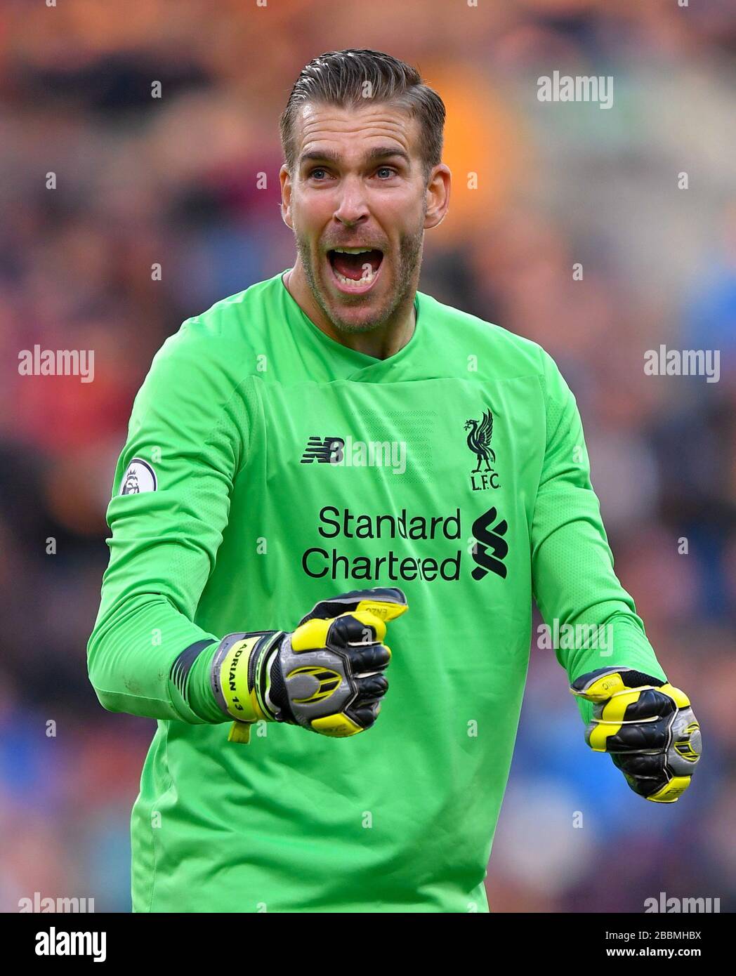 Liverpool goalkeeper Adrian Stock Photo - Alamy