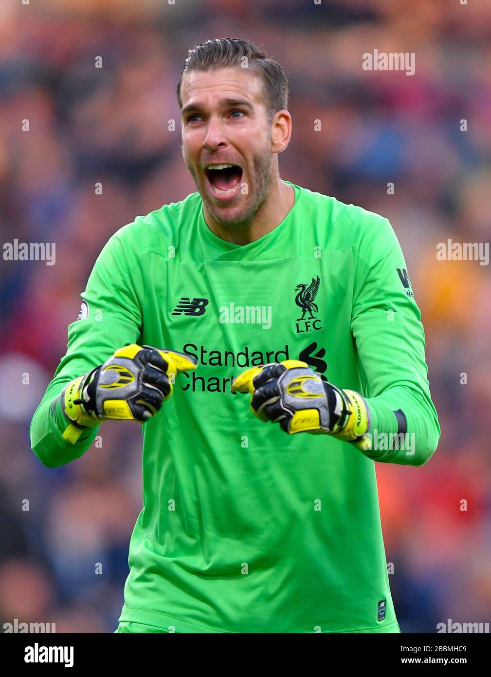 Liverpool goalkeeper Adrian Stock Photo - Alamy