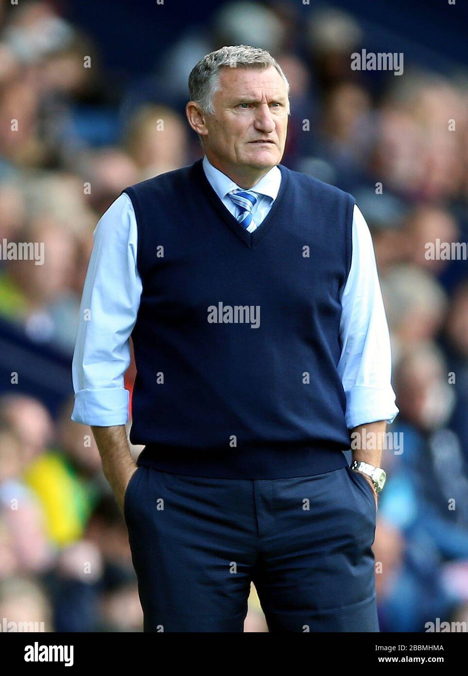 Blackburn Rovers manager Tony Mowbray Stock Photo - Alamy