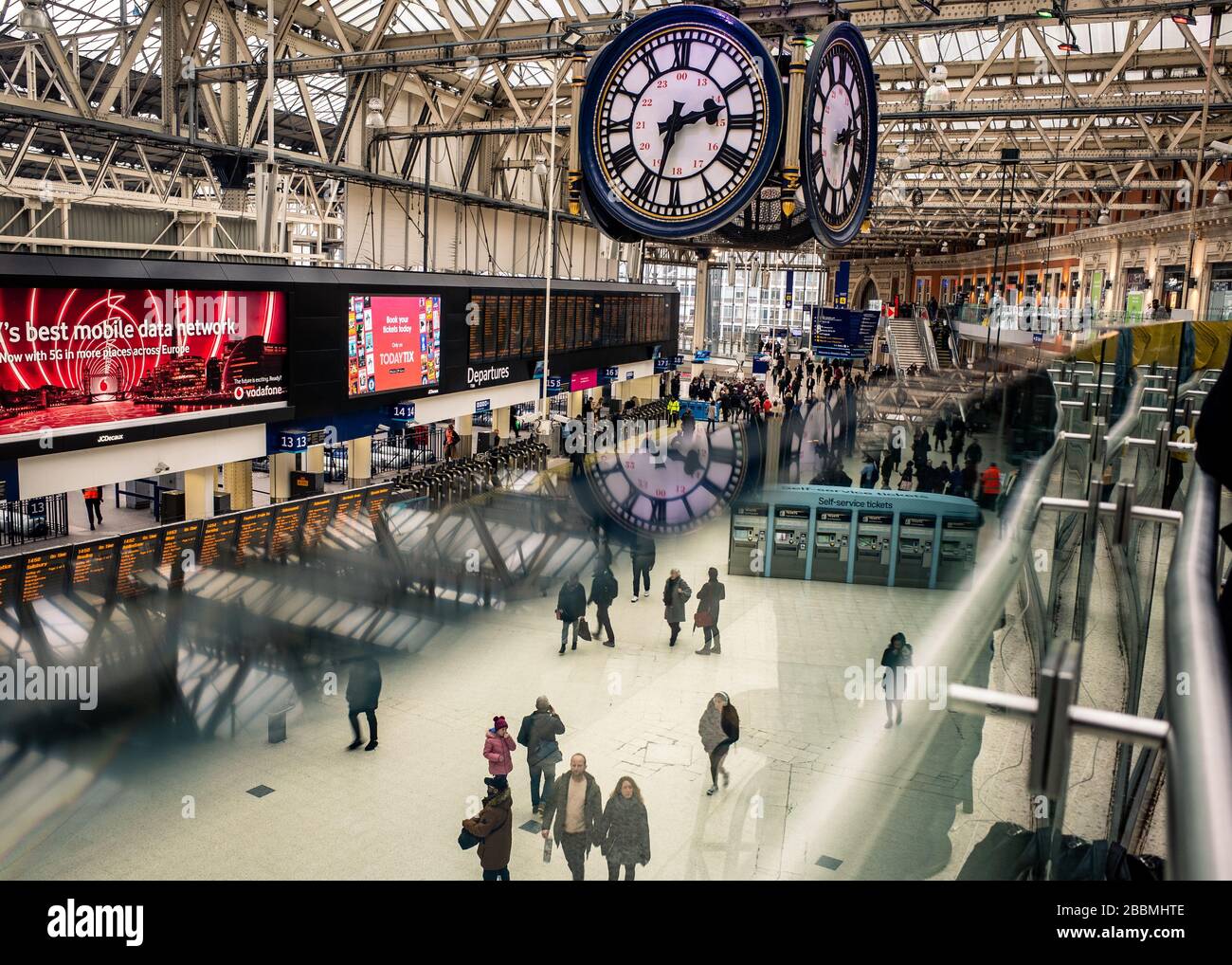 Waterloo Station, London Stock Photo - Alamy