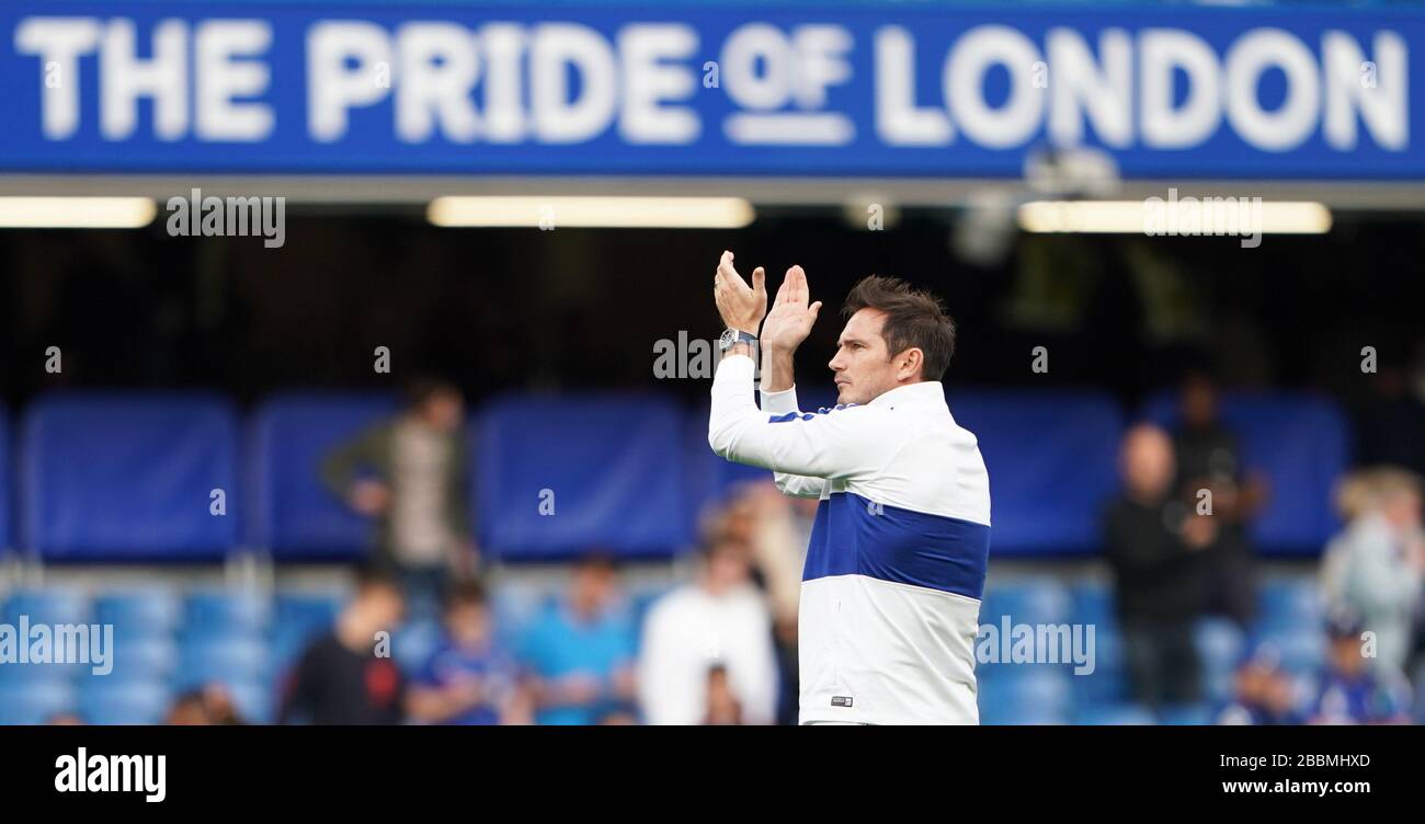 Chelsea manager Frank Lampard Stock Photo - Alamy