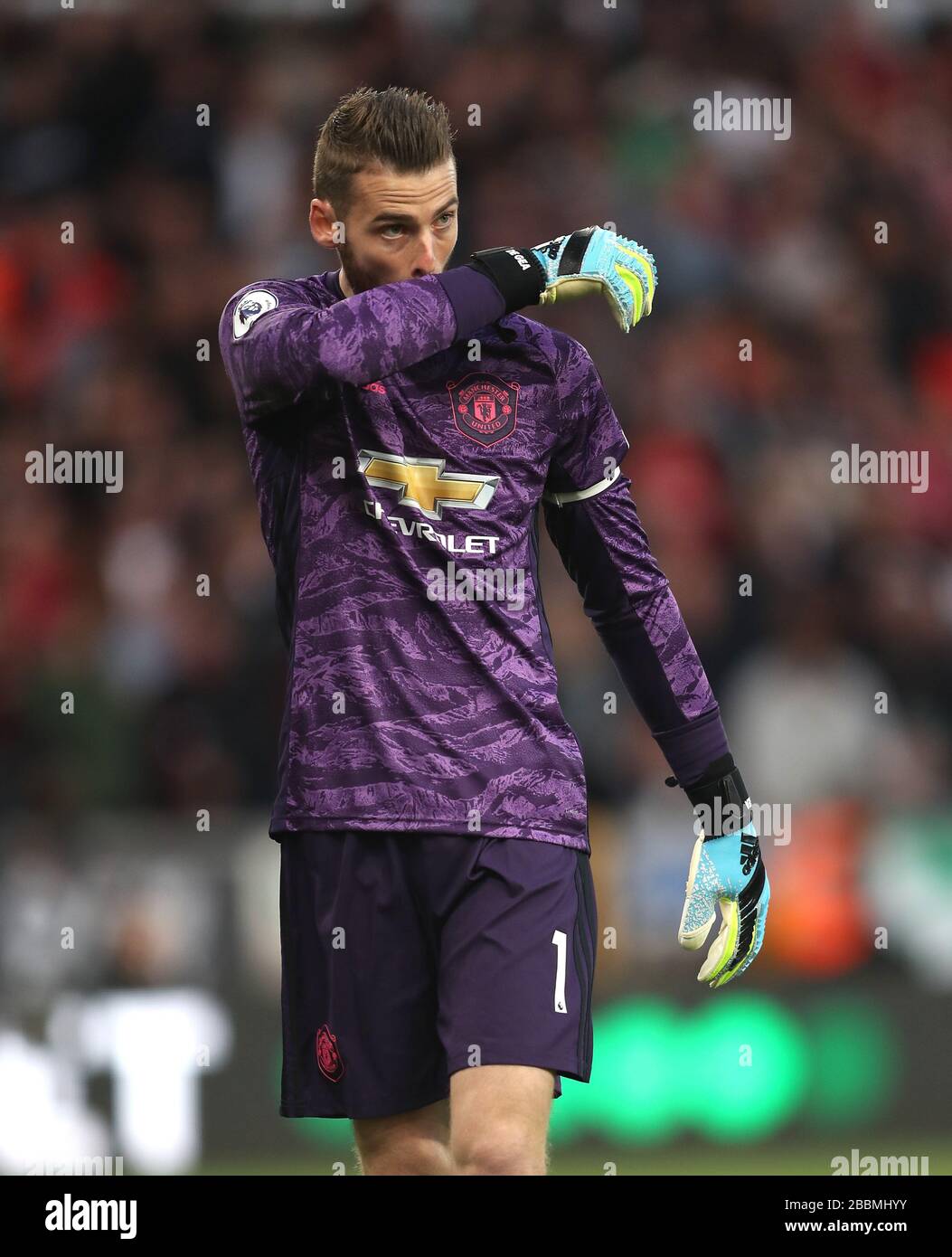 Manchester United goalkeeper David de Gea Stock Photo - Alamy