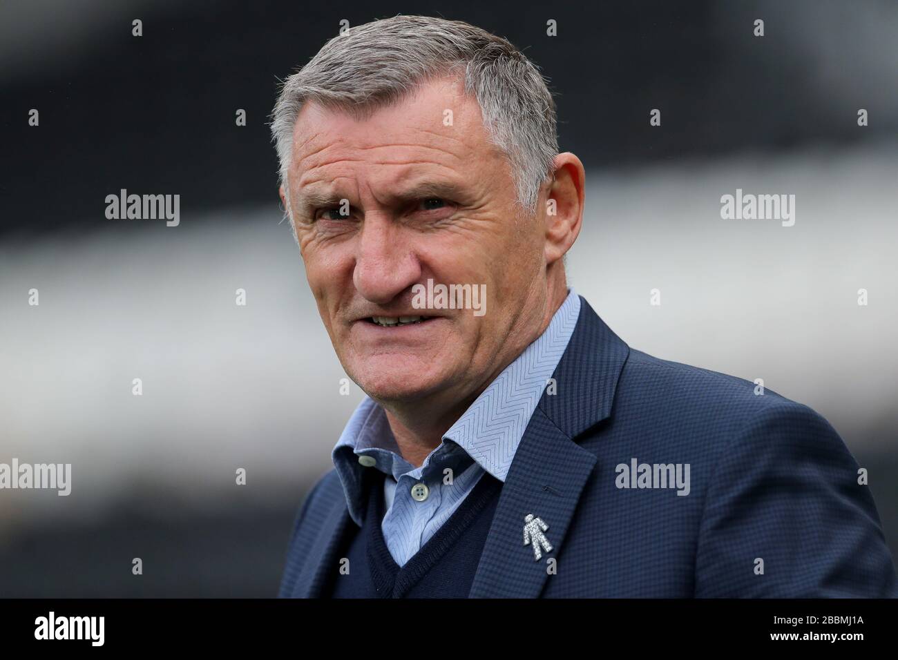 Blackburn Rovers manager Tony Mowbray Stock Photo - Alamy