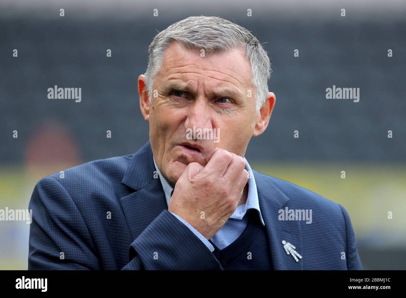 Blackburn Rovers manager Tony Mowbray Stock Photo - Alamy
