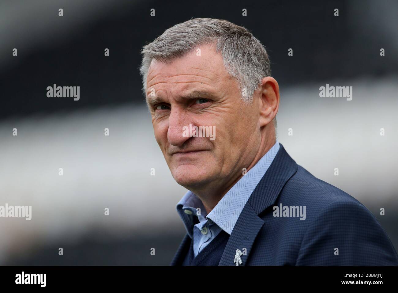 Blackburn Rovers manager Tony Mowbray Stock Photo - Alamy