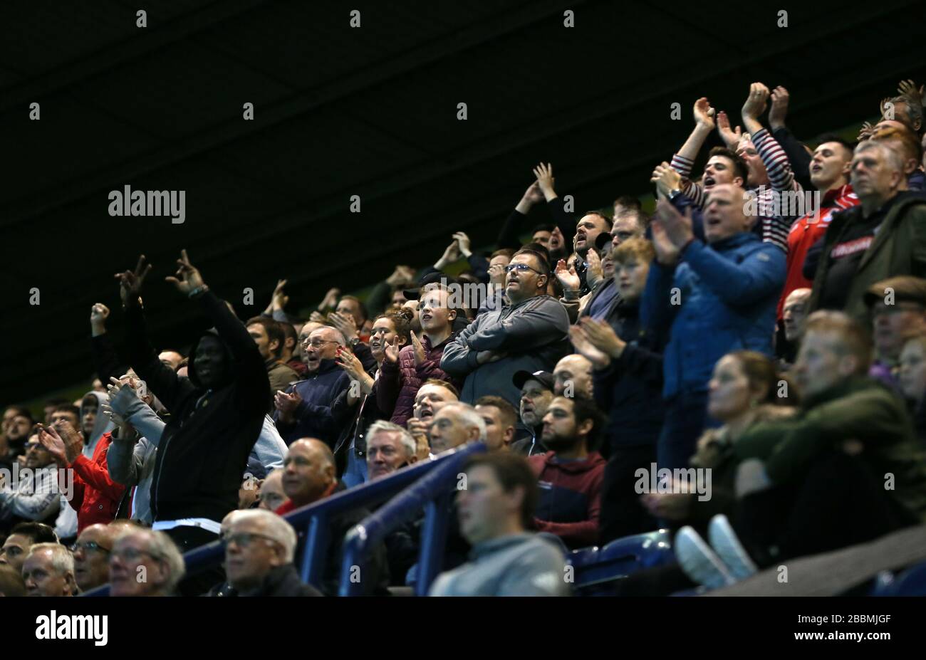 Football fans uk react hi-res stock photography and images - Alamy