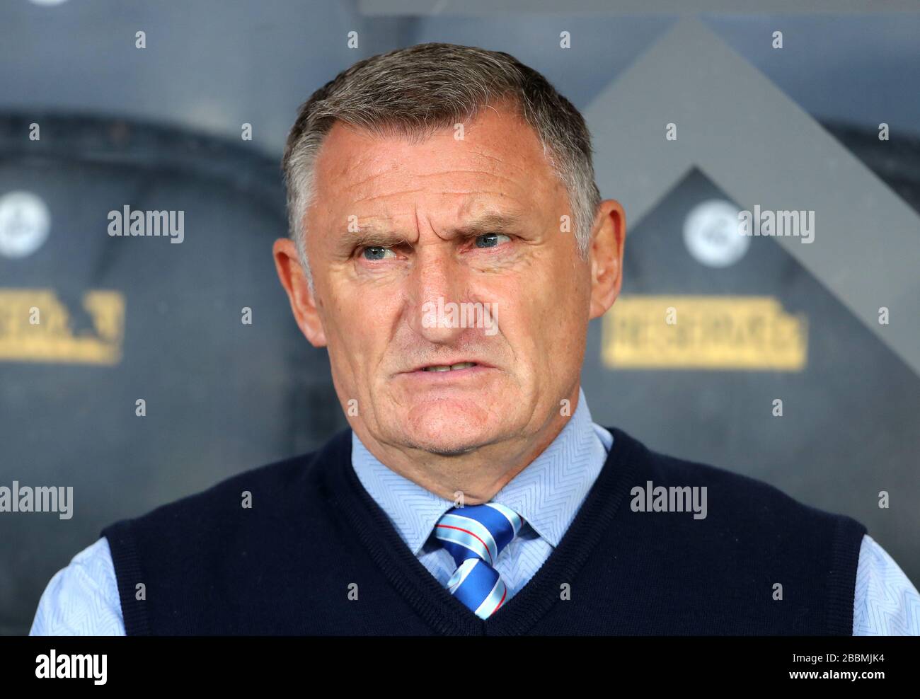 Blackburn Rovers manager Tony Mowbray Stock Photo - Alamy