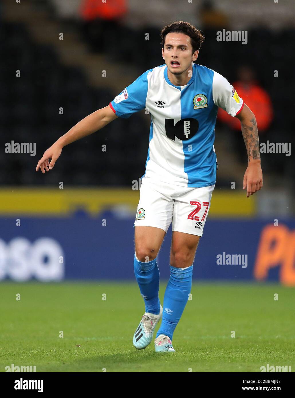 Lewis Travis, Blackburn Rovers Stock Photo - Alamy